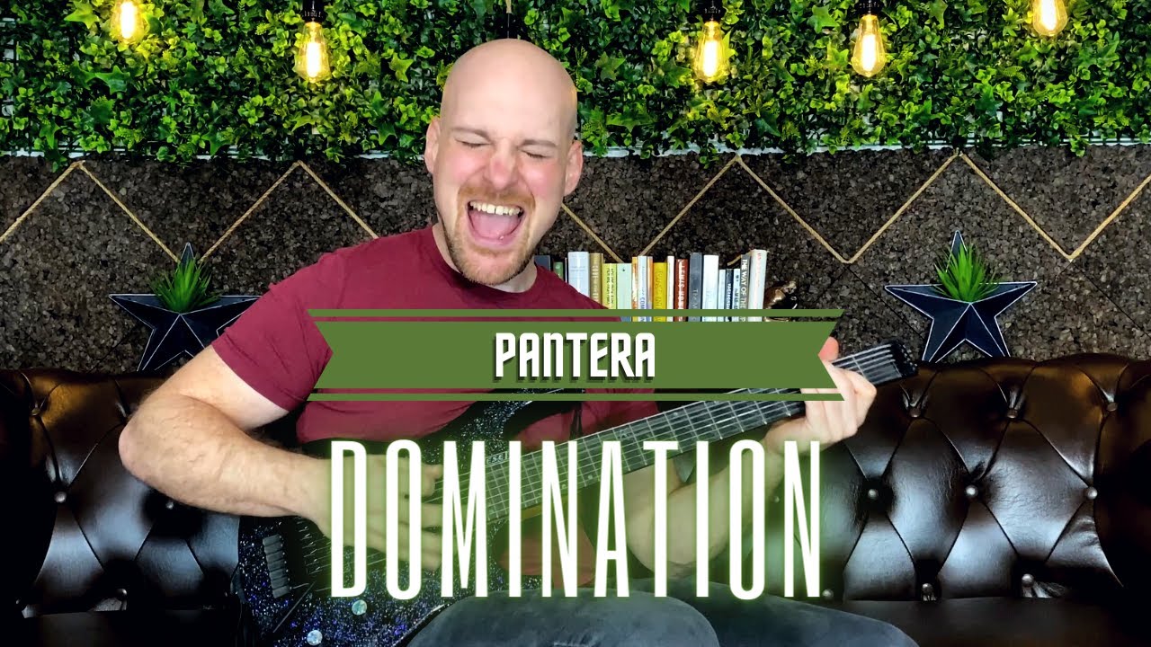 Alex Raykin - Pantera - Domination (Guitar Cover) - YouTube
