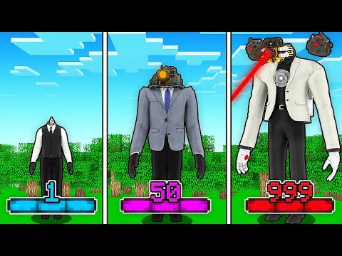 TITAN LAZER MAN GELİŞİMİ - Minecraft