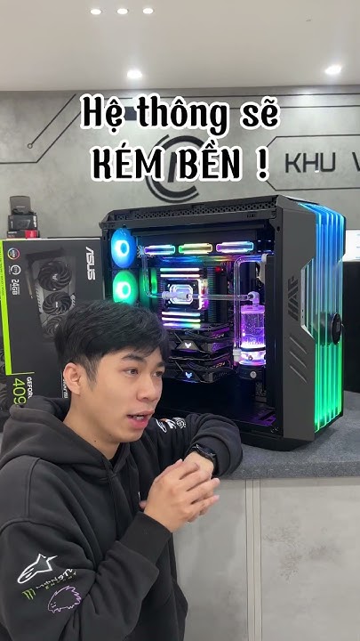 Tản custom thì dùng loại nước gì bên trong nhỉ ? #nguyencongpc #xuhuong ...