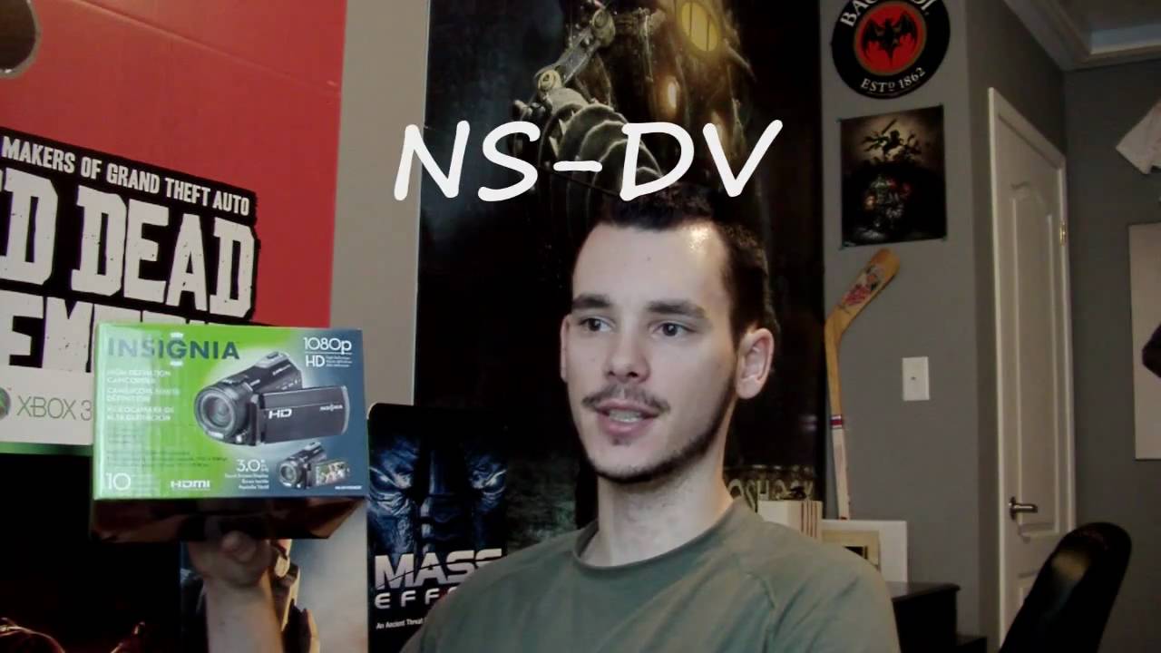 Insignia HD camcorder NS-DV111080F - YouTube