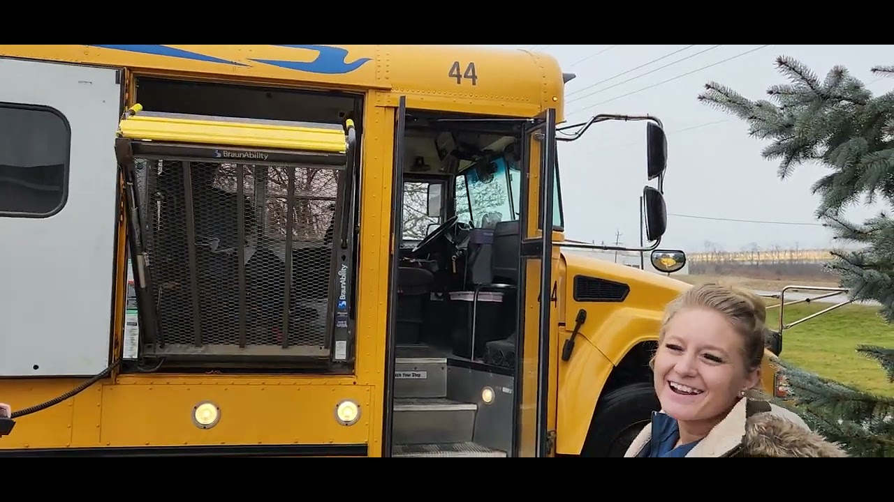 Sam is getting home from school on the school bus 1.3.23 @onthatnote ...