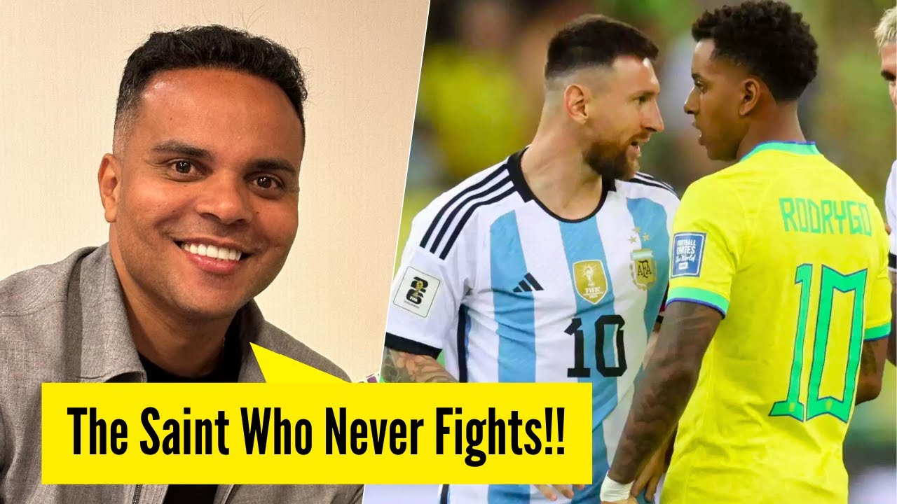 Rodrygo's Father Taunts Lionel Messi Over Altercation with son - YouTube