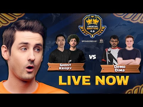 Creative Masters Series 4.0 ⚔️ Ghost & Krispy vs Demo & Dima - YouTube