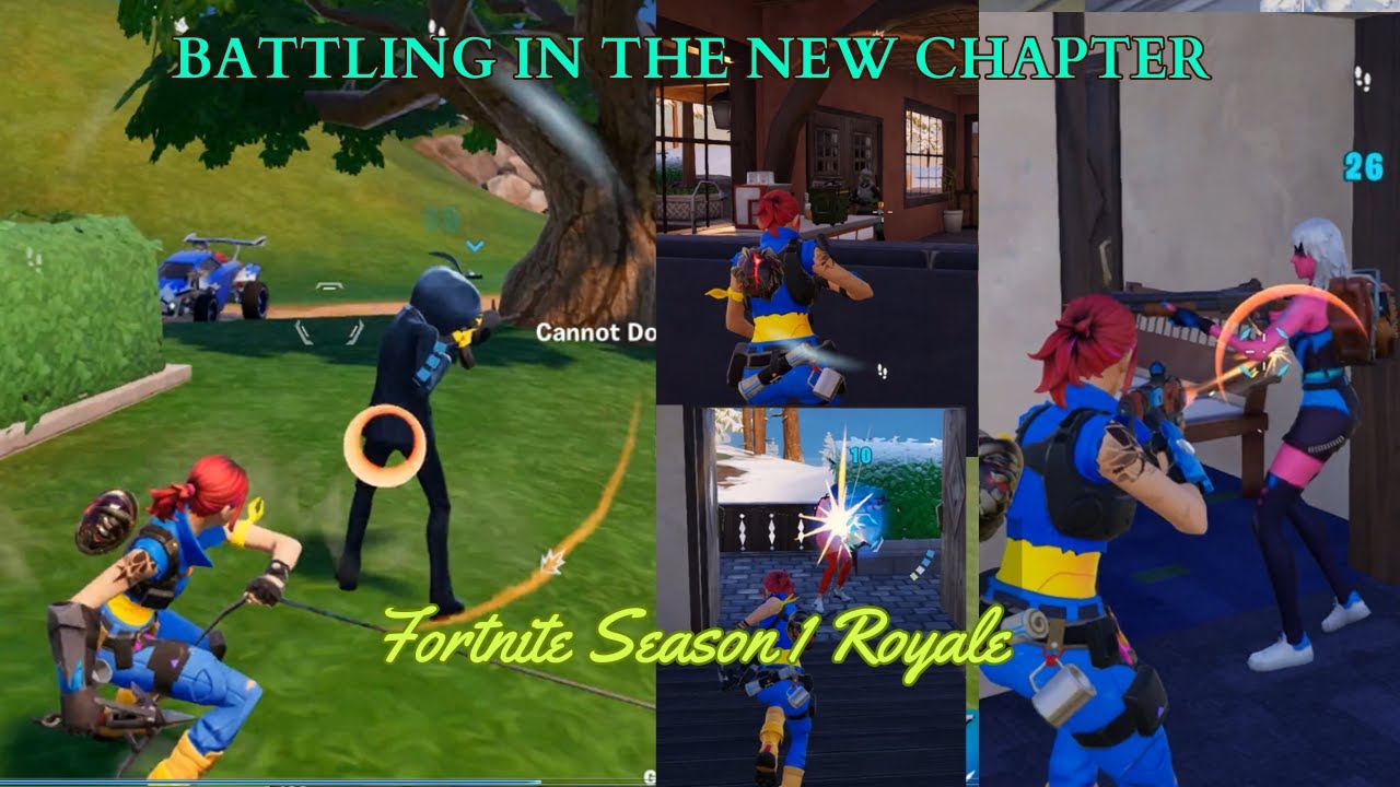 Battling in the New Chapter: Fortnite Season 1 Royale #17 #fortnite # ...