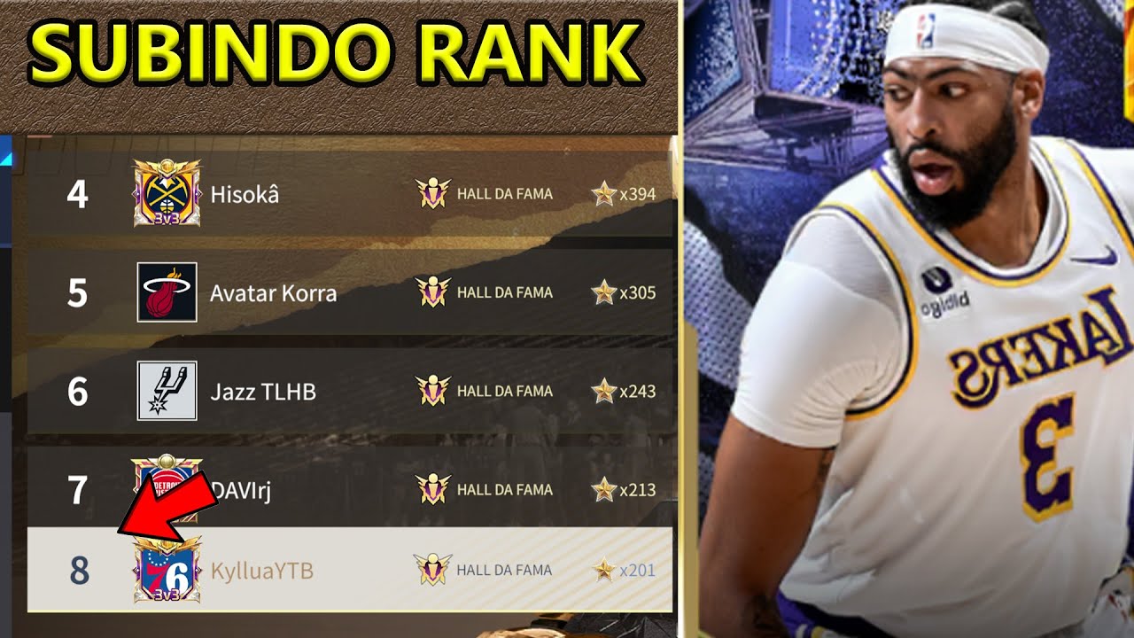 SUBINDO RANK DINASTIA ! NBA INFINITE - YouTube