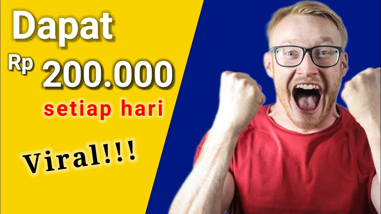 DAPAT 200RB TIAP HARI BEGINI CARANYA! - Cara cari uang di Internet 2024 ...