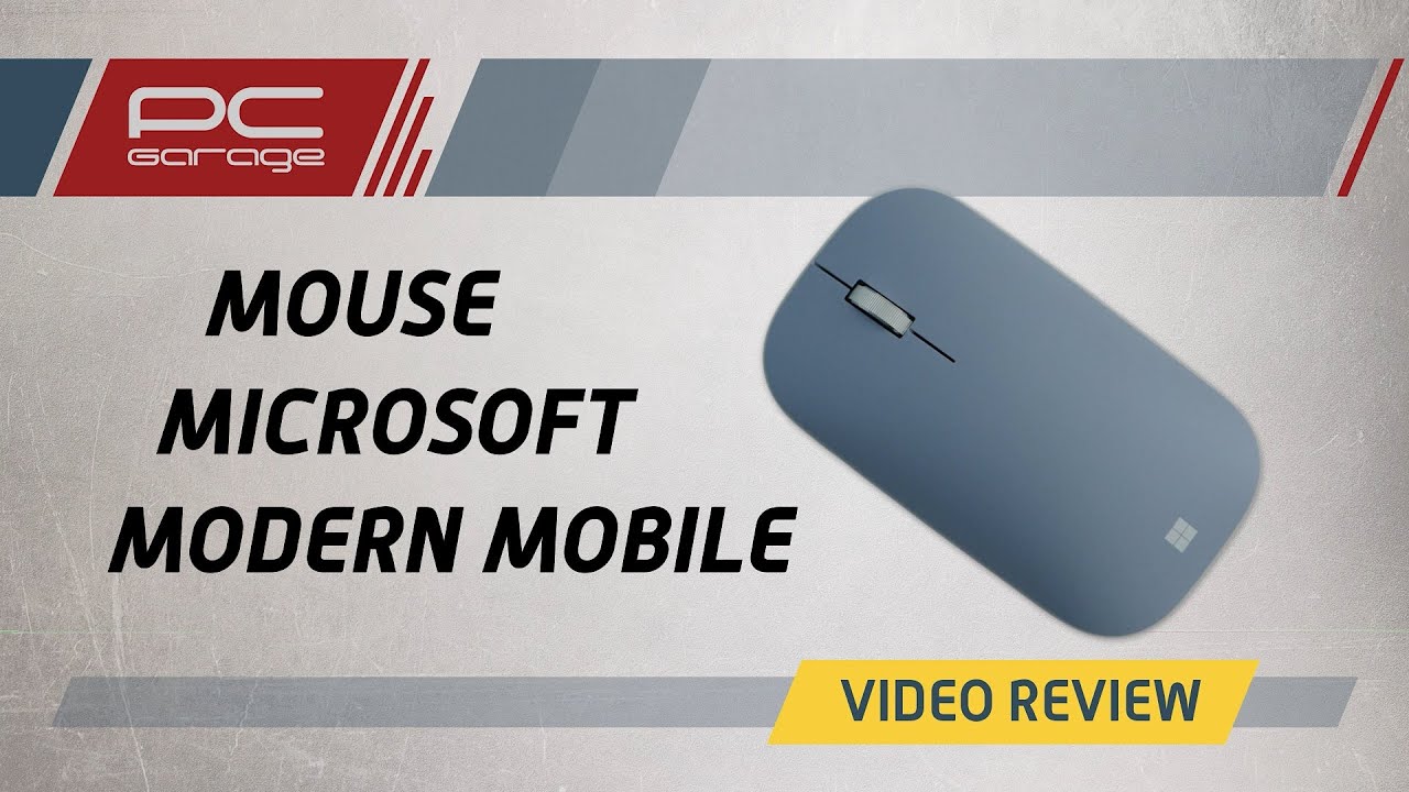 PC Garage Video Reviews - Mouse Bluetooth Microsoft Modern Mobile - YouTube