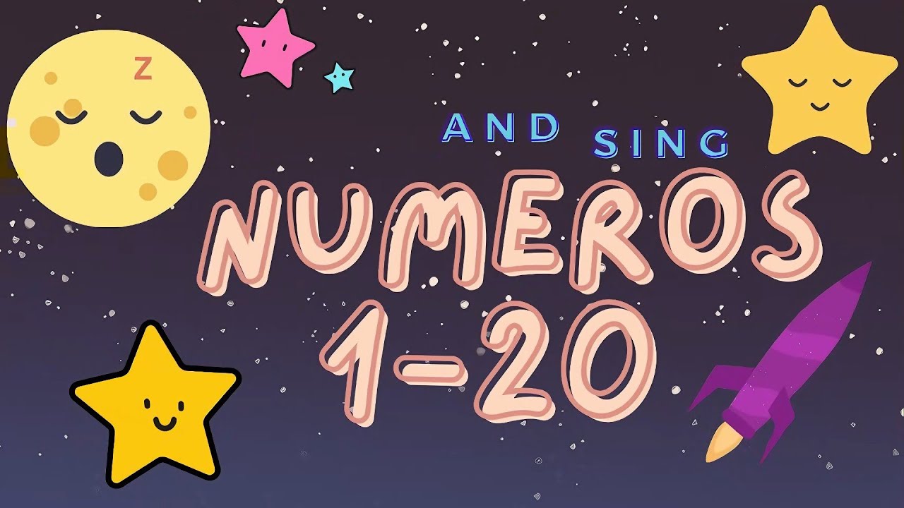 los numeros 1-20| count in Spanish - YouTube