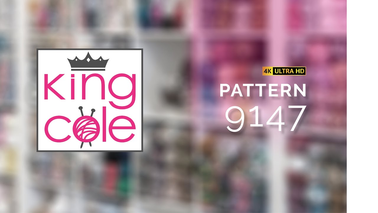 How to Knit King Cole Pattern 9147 - YouTube