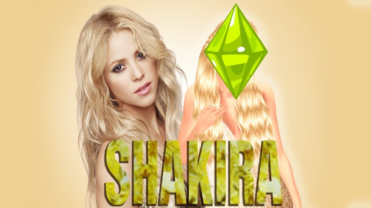 SHAKIRA | RECREO EL FAMOSO FAVORITO DE UN SUB #4 | SPEED SIM | SIMS 4 ...