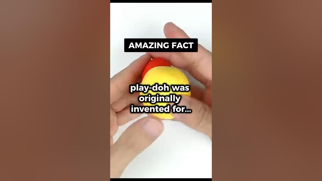 The surprising original use of play-doh. #short #facts #funfacts # ...
