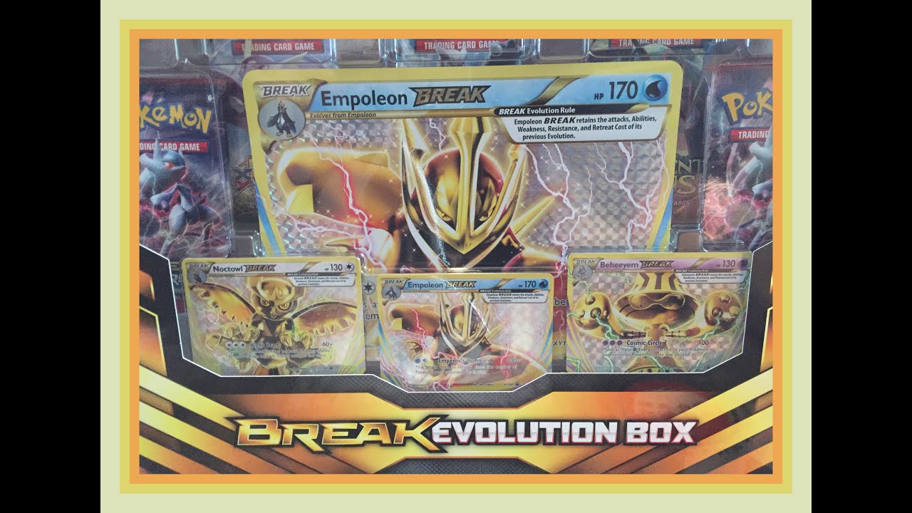 Ouverture Pokémon Break Evolution Box ! J'adore les Turbo Jumbo ...
