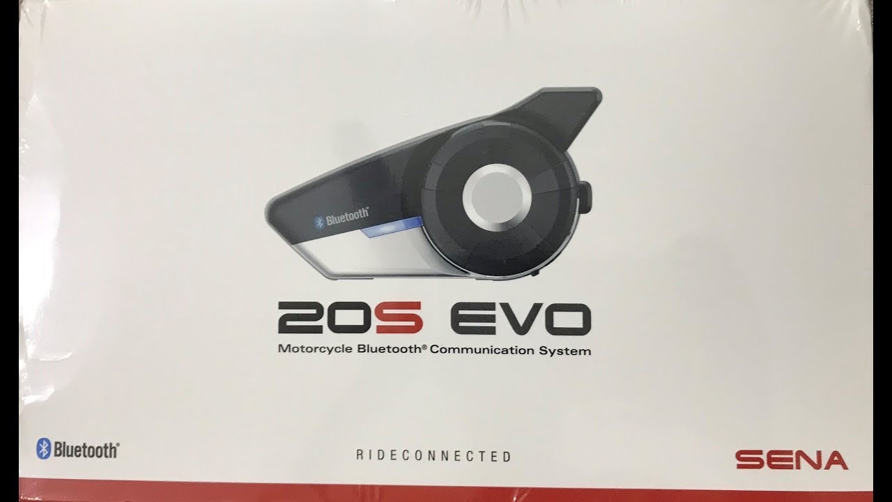 SENA 20S EVO UNBOXING AND INSTALLATION - YouTube