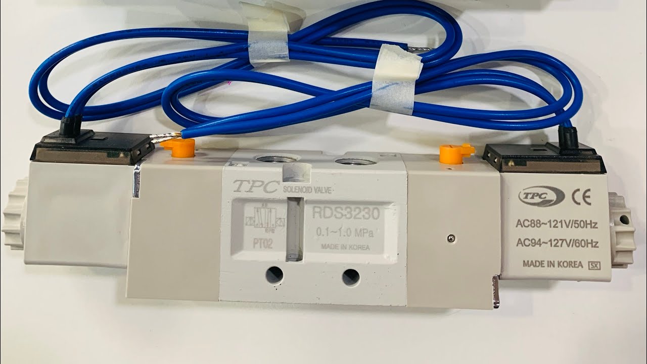 Van điện từ RDS3230-1G-02 hãng TPC Korea - YouTube