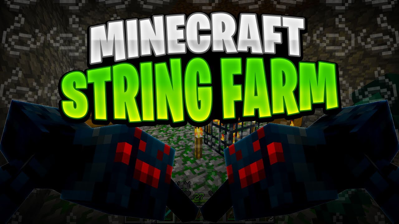 Minecraft 1.17+ *EASY* Spider Spawner String Farm Tutorial ...