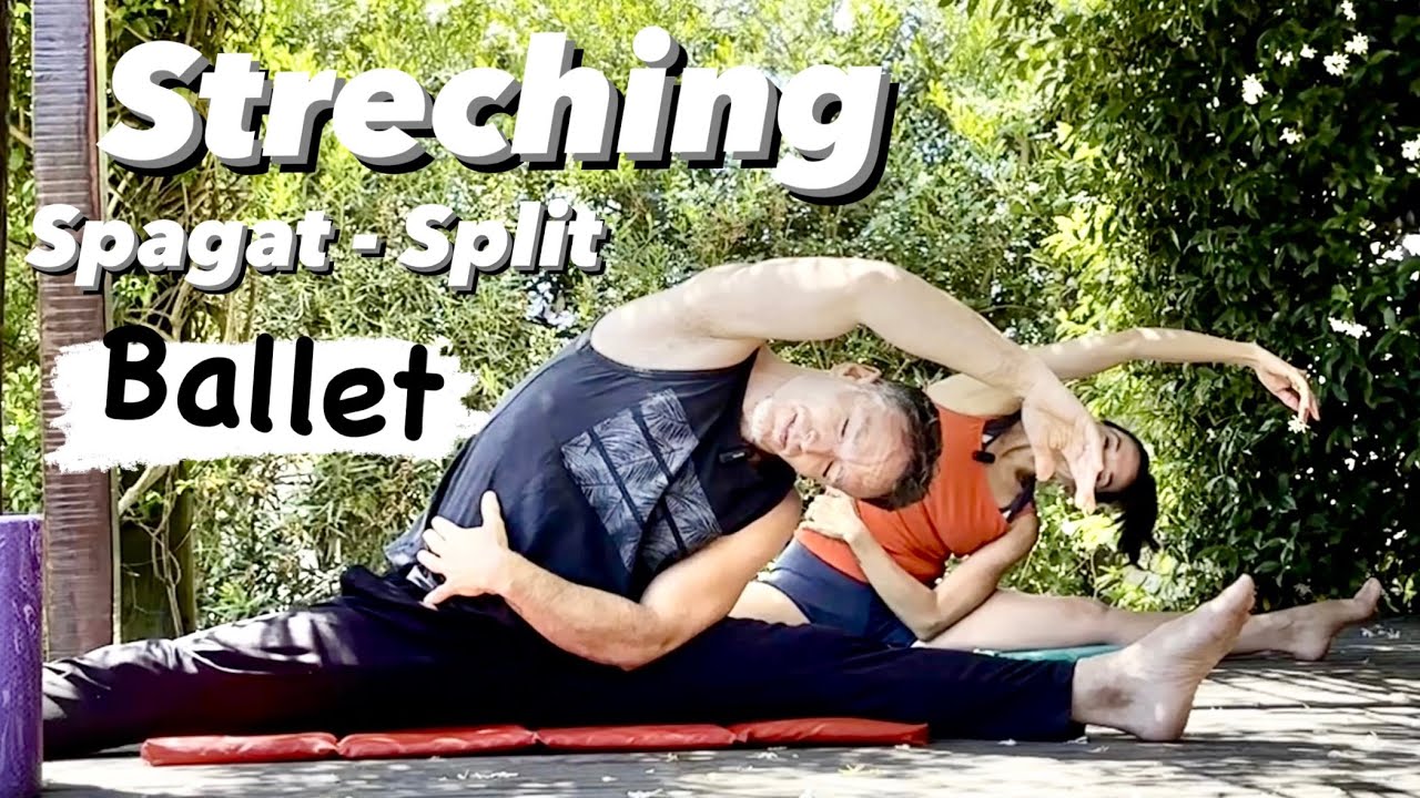 Segunda posición Ballet -Spagat - Split Lateral - Streching!!! Flexibilidad en Casa! Como ...