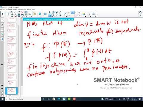 MA412, Lecture No 6 (Application of Rank-Nullity Theorem) by Tapas ...