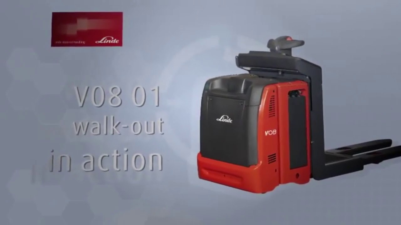 Linde Low Level Order Picker Narrow Aisle PMT Forklift New York - YouTube