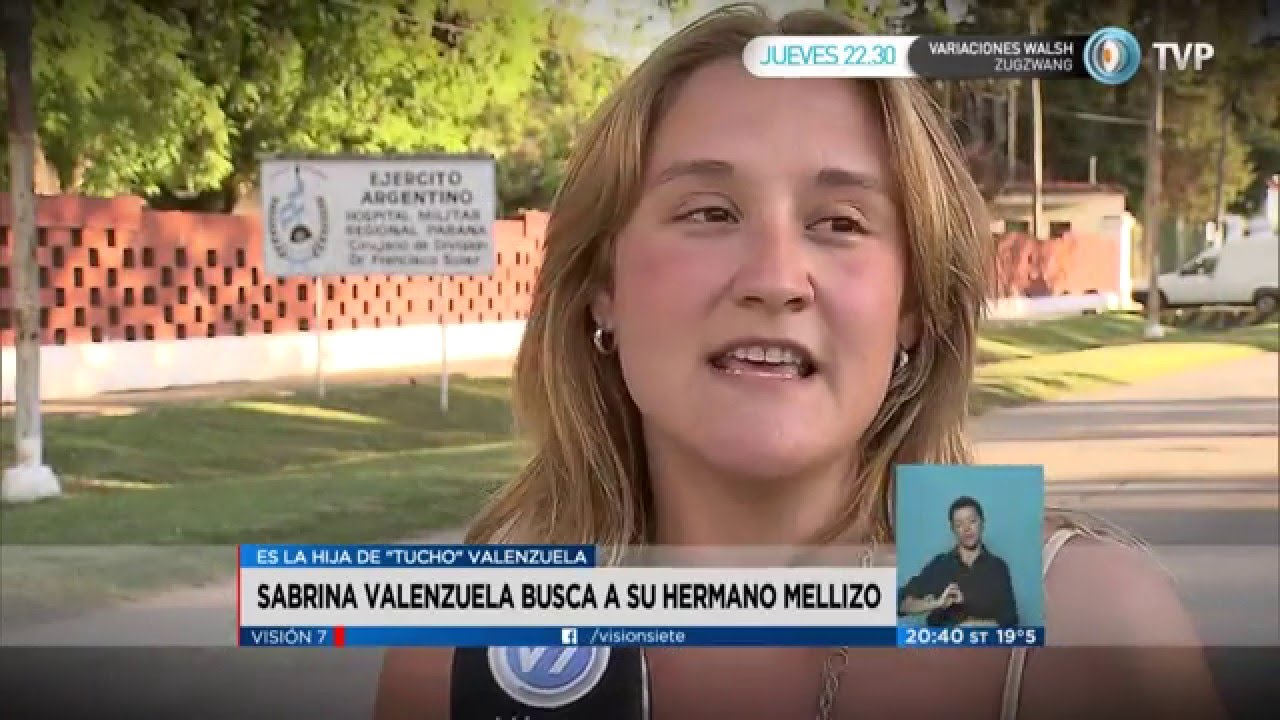 Visión 7 - Sabrina Valenzuela busca a su hermano mellizo - YouTube