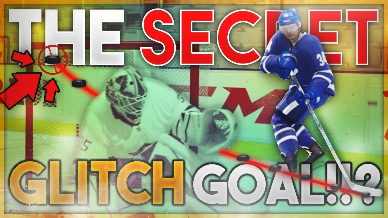 THE SECRET PUCK ON A STRING GLITCH GOAL (NHL 18) - YouTube