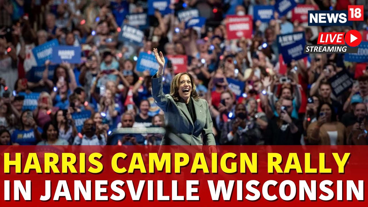 Kamala Harris LIVE: Harris Holds Rally in Swing State Wisconsin | US ...