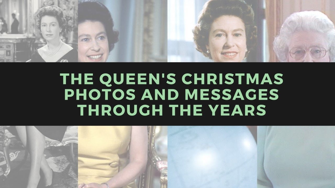 The Queen's Christmas Photos & Messages Through The Years - YouTube
