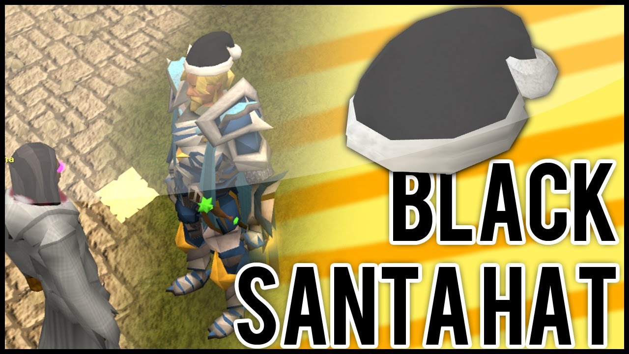 BLACK SANTA HAT! | Runescape 3 Festive Cracker Event - YouTube