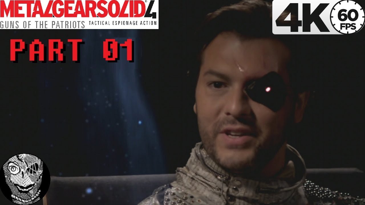 (PART 01) [War has changed] Metal Gear Solid 4: Guns of the Patriots 4K ...