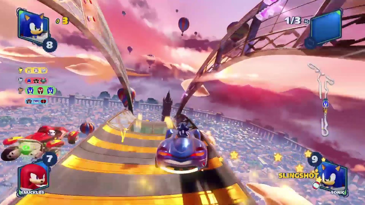 Sonic race Gameplay - YouTube