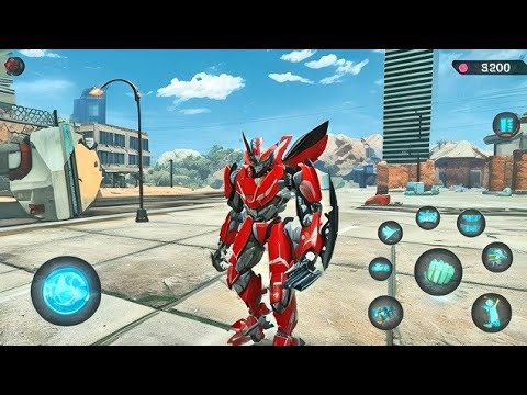 Robot Araba Oyunları #4 - Araba Robot Dönüşümü - Robot Car Transform ...