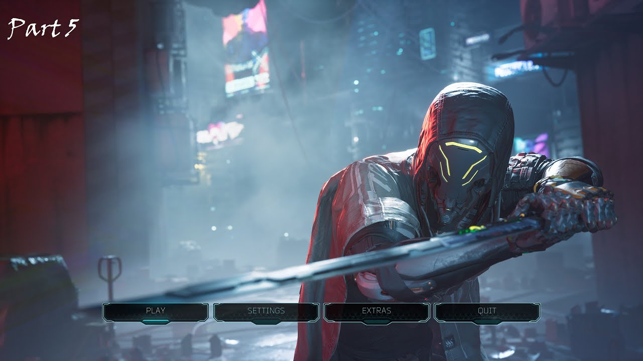 Ghostrunner 2 | Let's Play Part 5: Behind the Curtain - YouTube