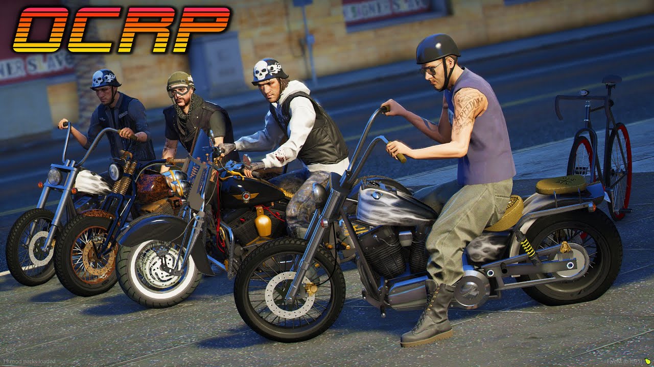 Biker Gang Chaos in OCRP | GTA RP - YouTube