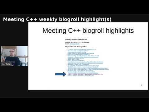 C++ Header Units - Meeting C++ weekly blogroll highlights - YouTube