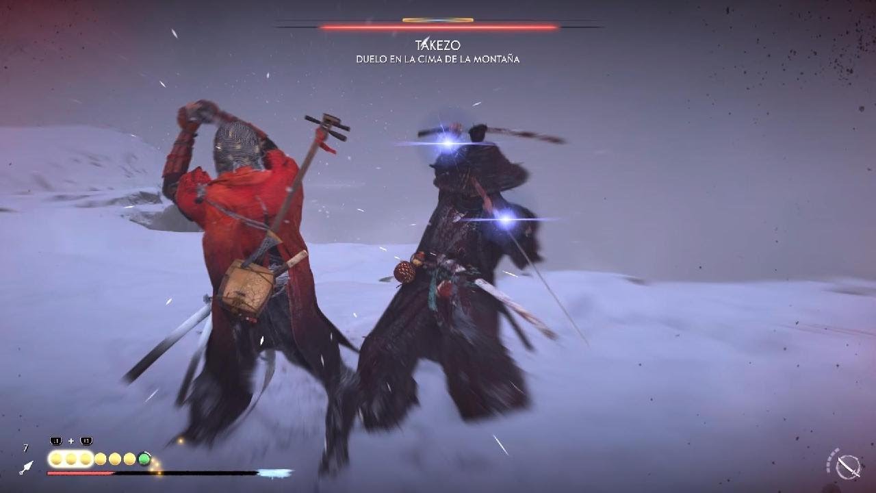 Ghost of Yōtei Takezo Fight (Hard) - YouTube