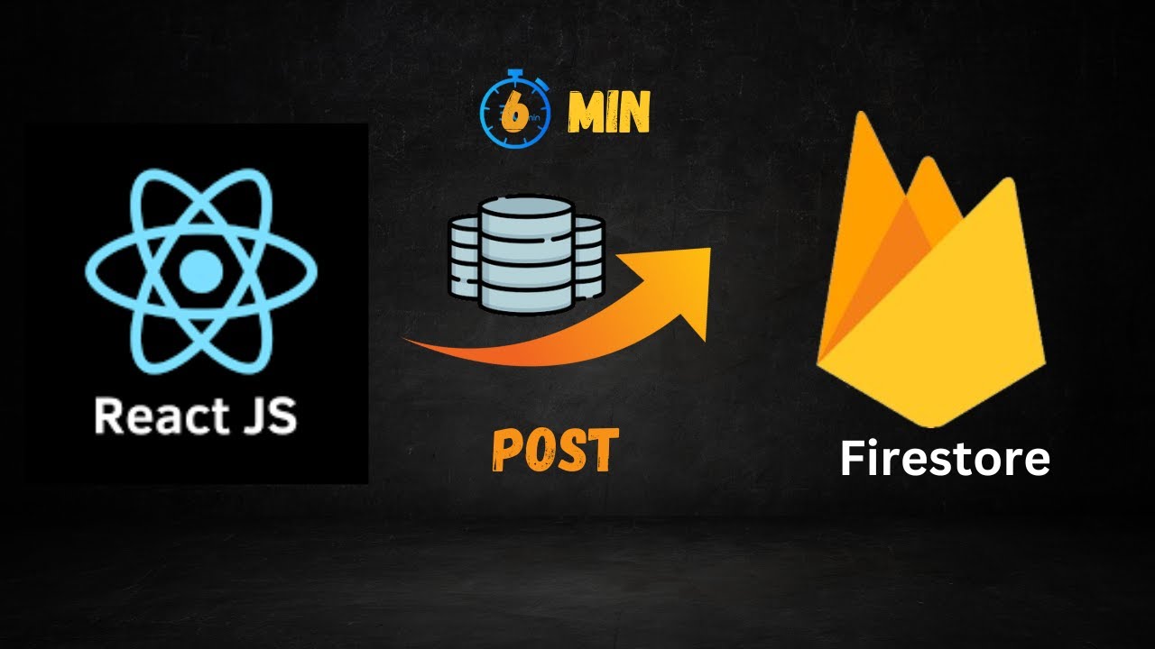 How to Post Data in Firestore Using ReactJS | Register Form Tutorial - YouTube