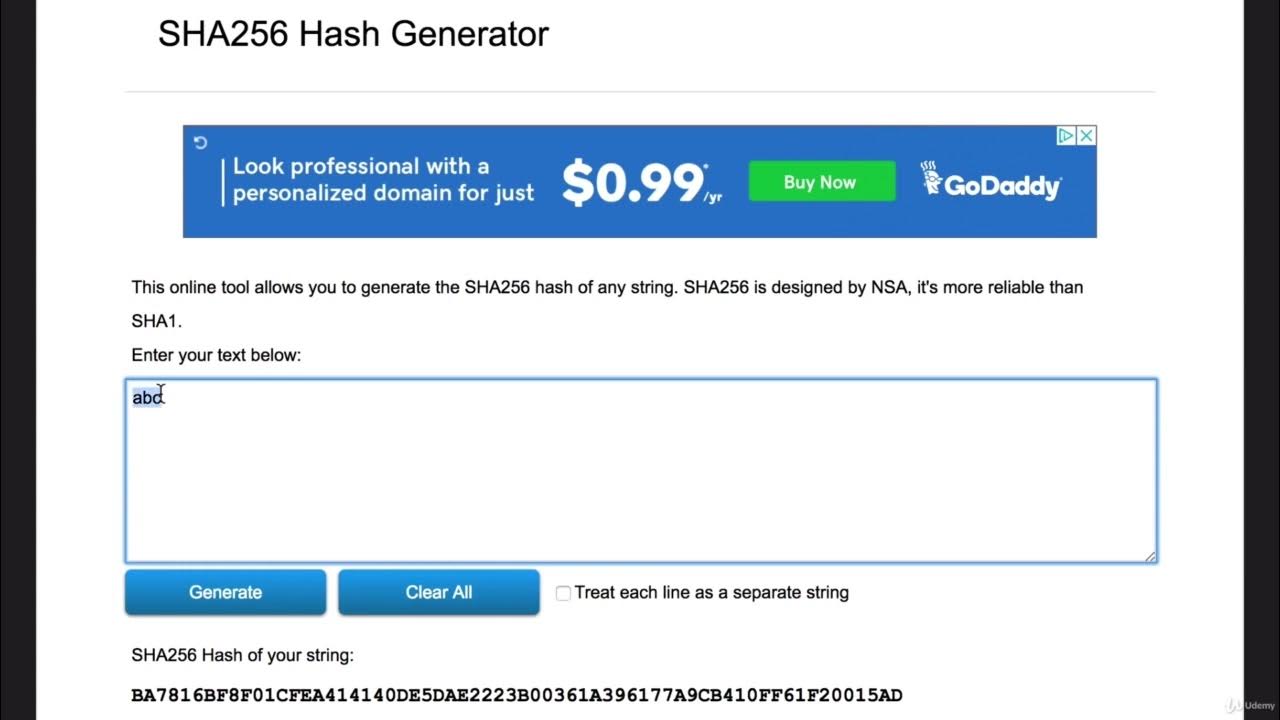 014 Sha256 Hashing Youtube