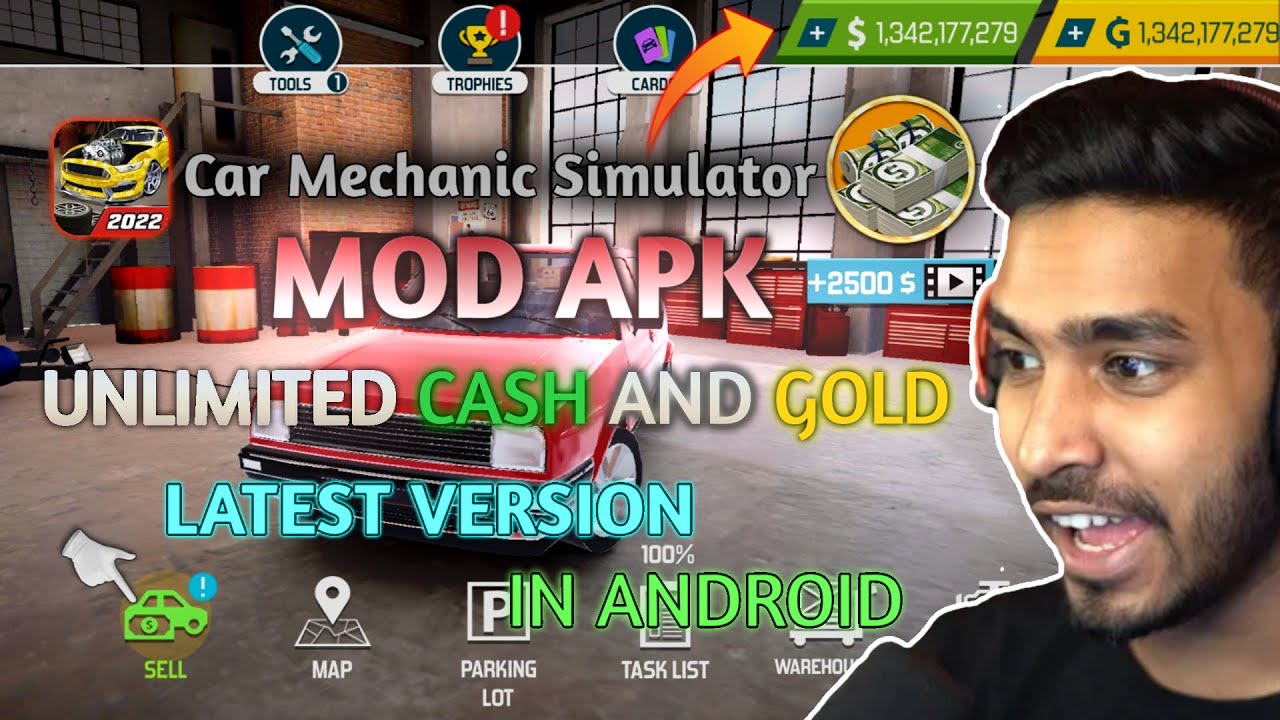 Car Mechanic Simulator Mod Apk | Unlimited Cash And Gold - YouTube