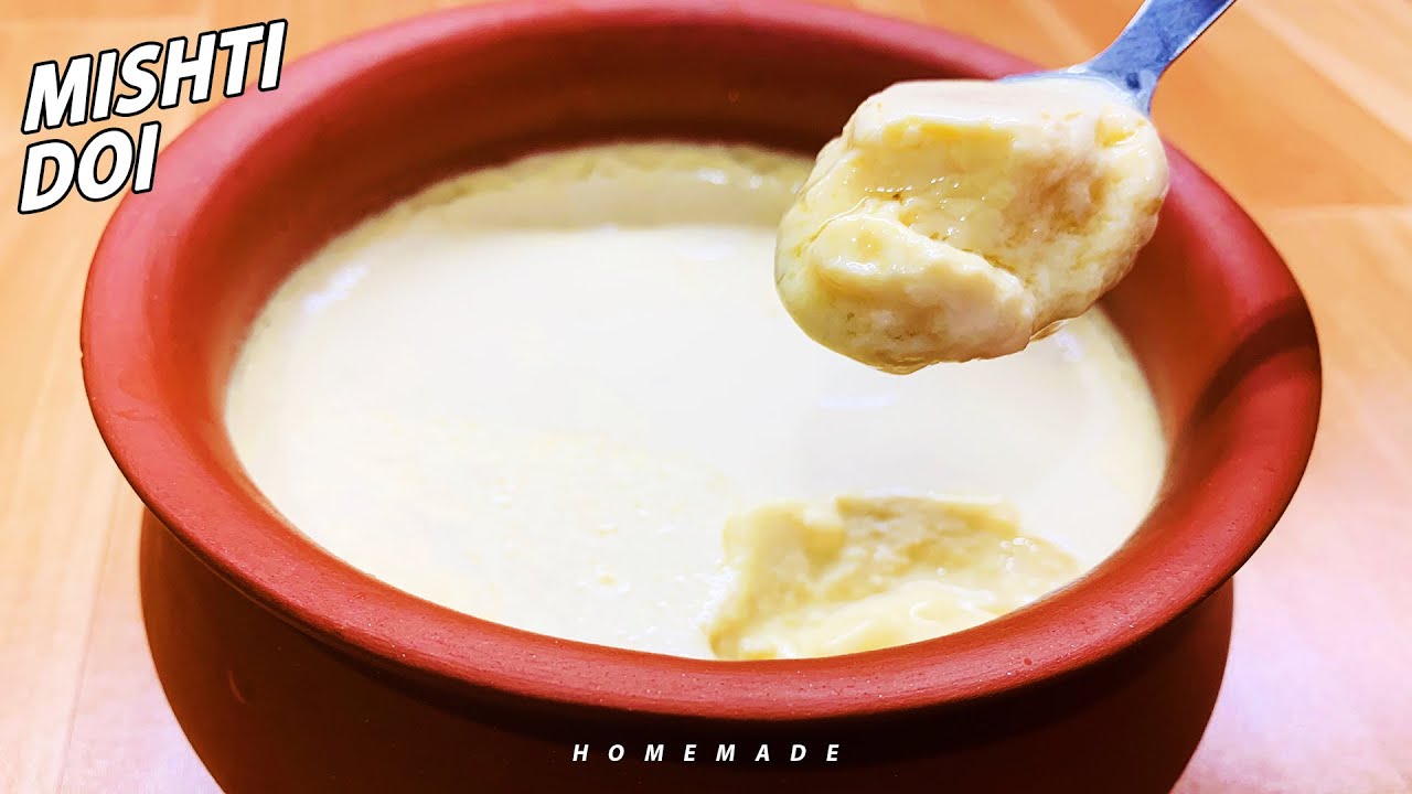 Mishti Doi | Bengali Mishti Doi Recipe | Sweet Yoghurt | Meethi Dahi ...