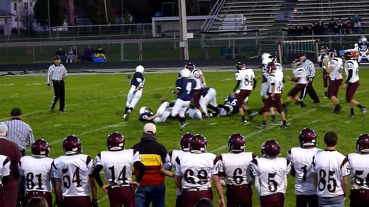 IVC freshmen football at Prairie Central 10/21/11 - YouTube