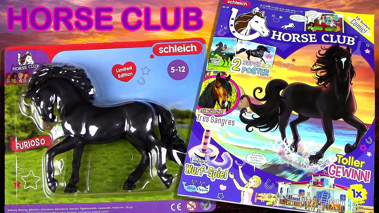Schleich ® Horse Club ™ Nr. 47 mit Pura Raza Espanola Hengst * Limited ...