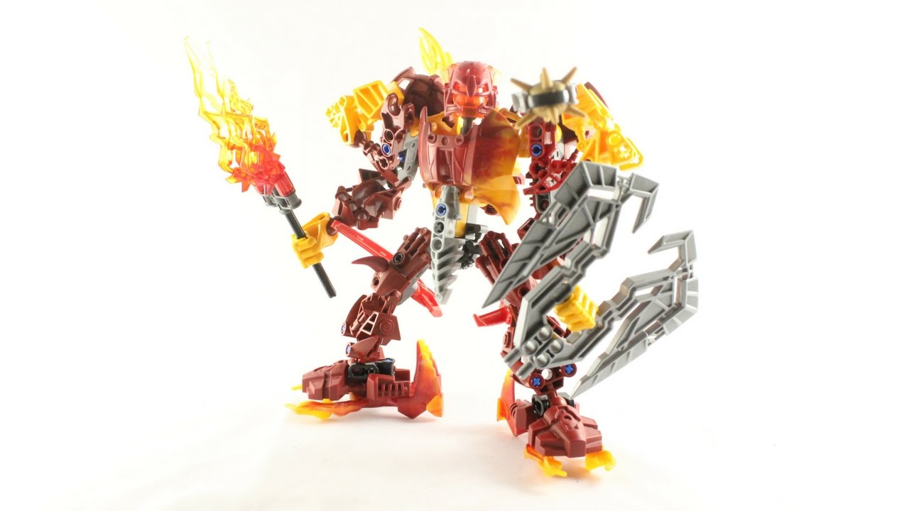 Bionicle Moc Prime Glatorian Raanu - YouTube