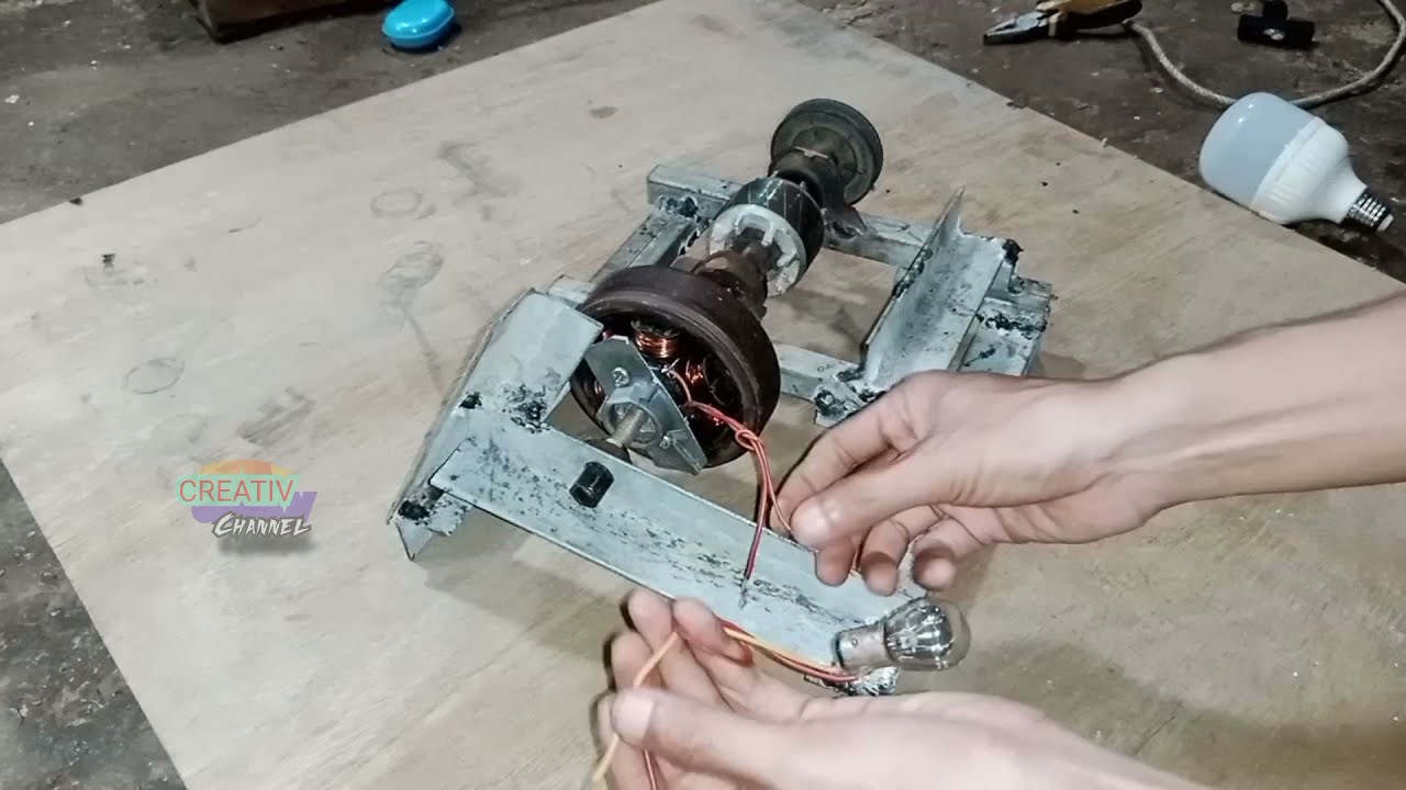 Generator Bekas Sepul Motor - YouTube