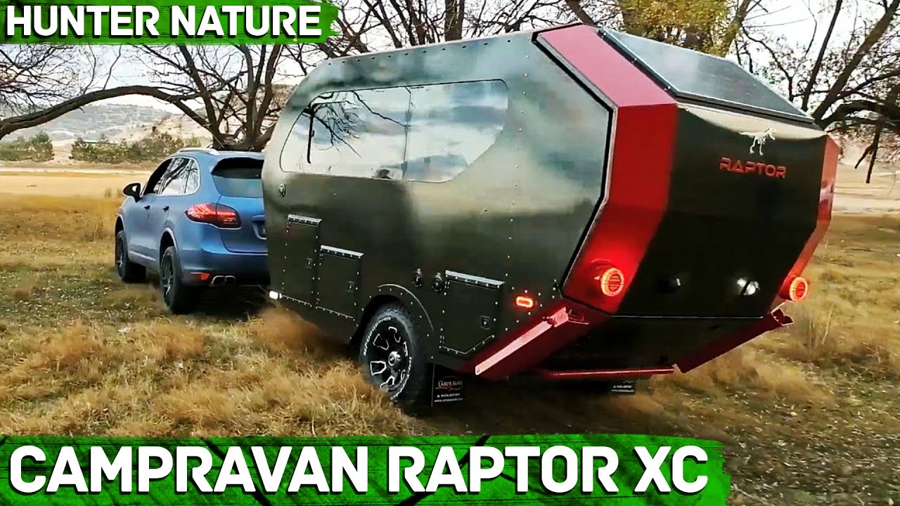 Campravan RAPTOR XC Camper Trailer by Hunter Nature - YouTube