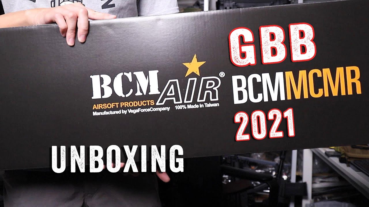 BCM AIR MCMR GBB Rifle by VFC Unboxing (Part I) 到手5分钟简单开箱 - YouTube