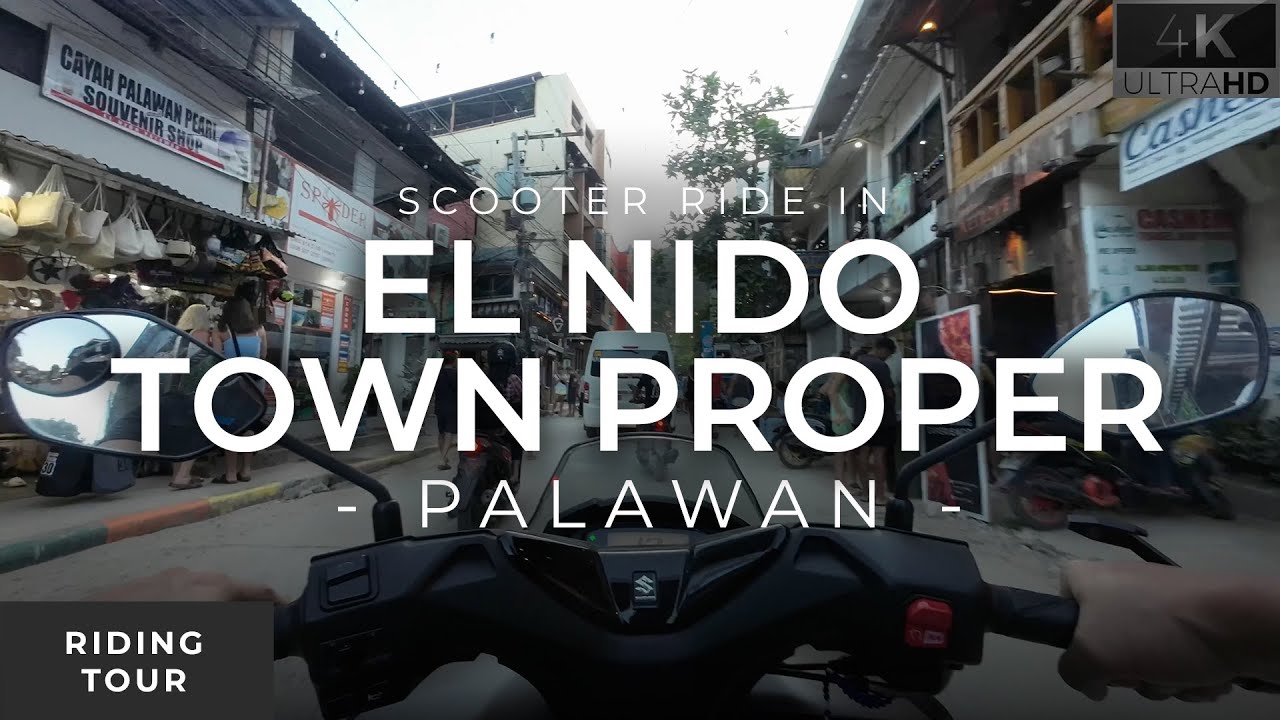 A scooter ride in El Nido: Riding experience in the town proper of El ...