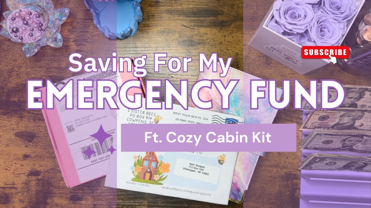 Saving with Cozy Cabin/ Emergency Fund #emergencyfunds #2sisterbees ...