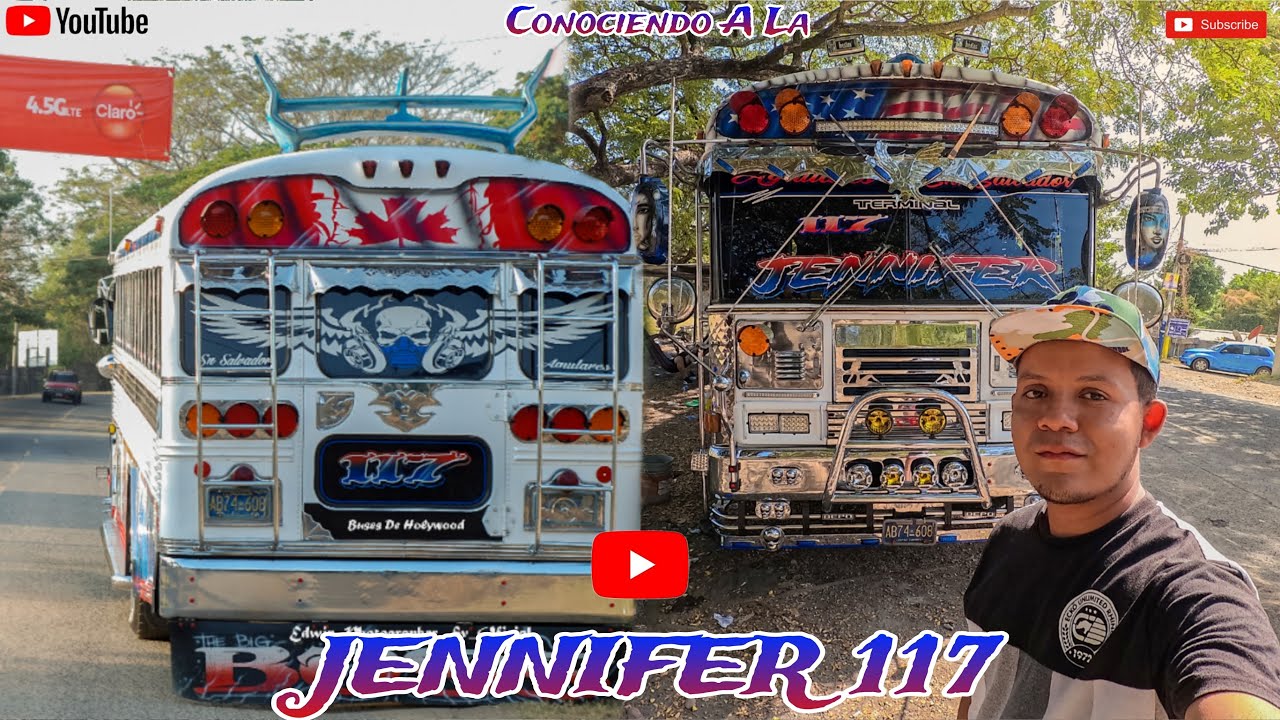 Así Es La JENNIFER 117 (BUSES SALVADOREÑOS) #bus #jennifer #117 # ...