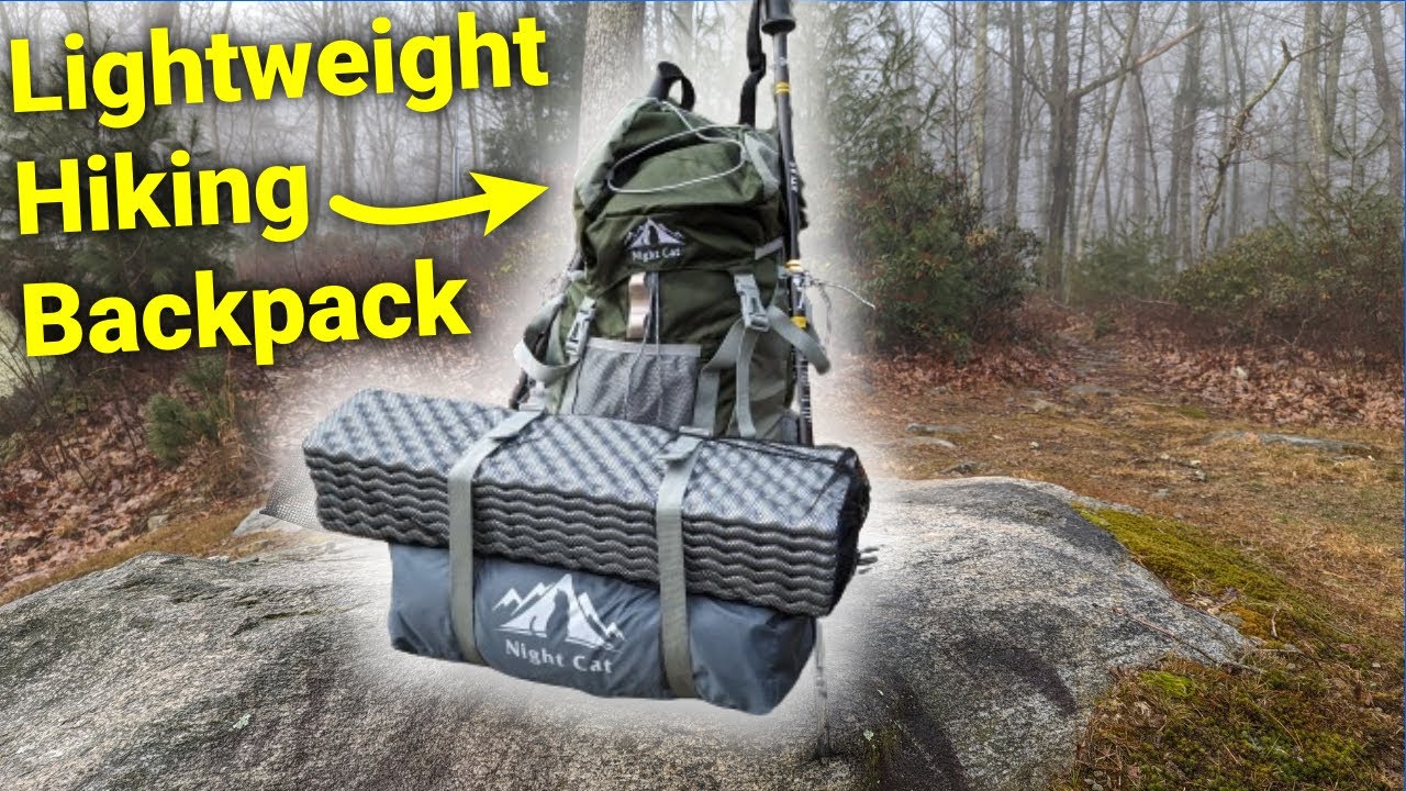 Night Cat 70L Lightweight Hiking Backpack - Overview - YouTube