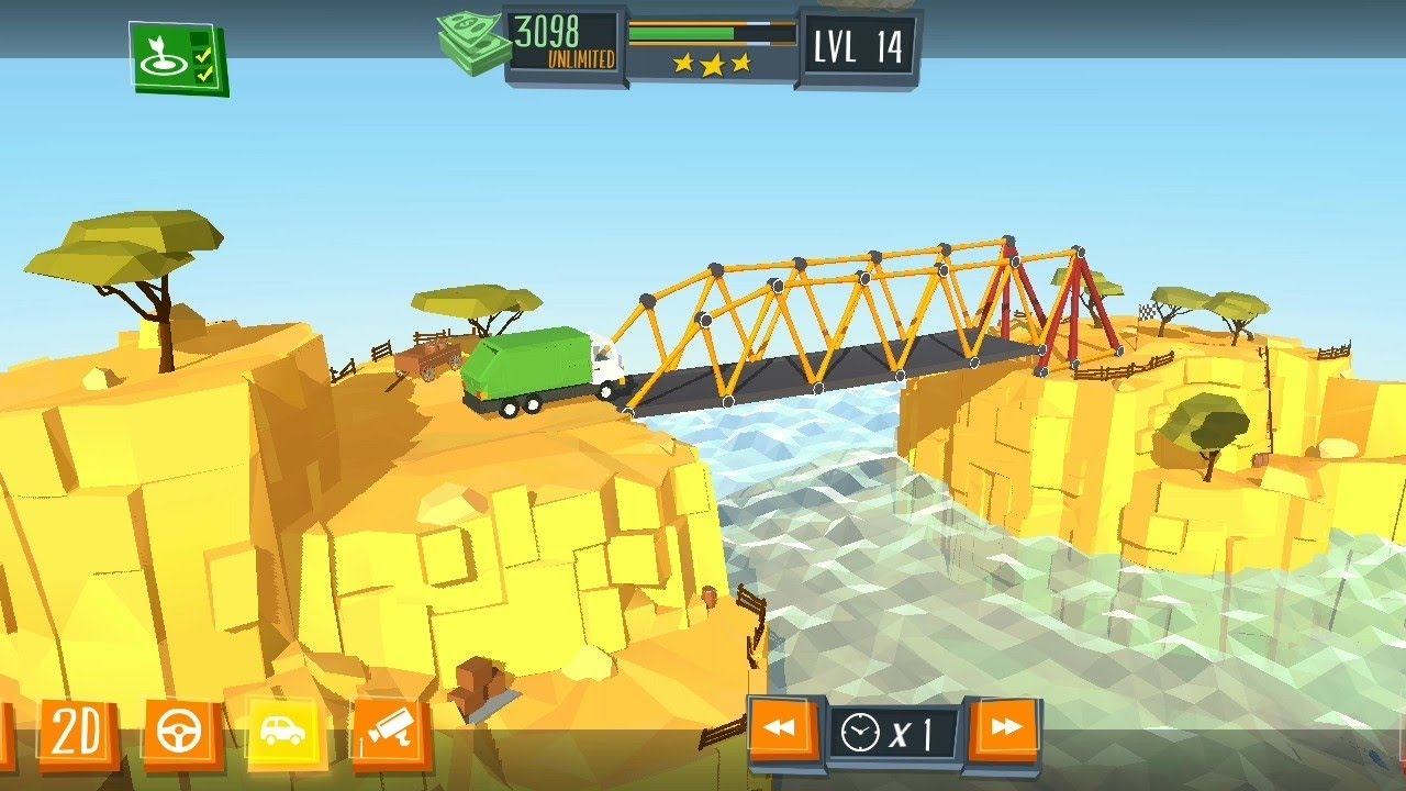 Build a Bridge Level 14 - YouTube