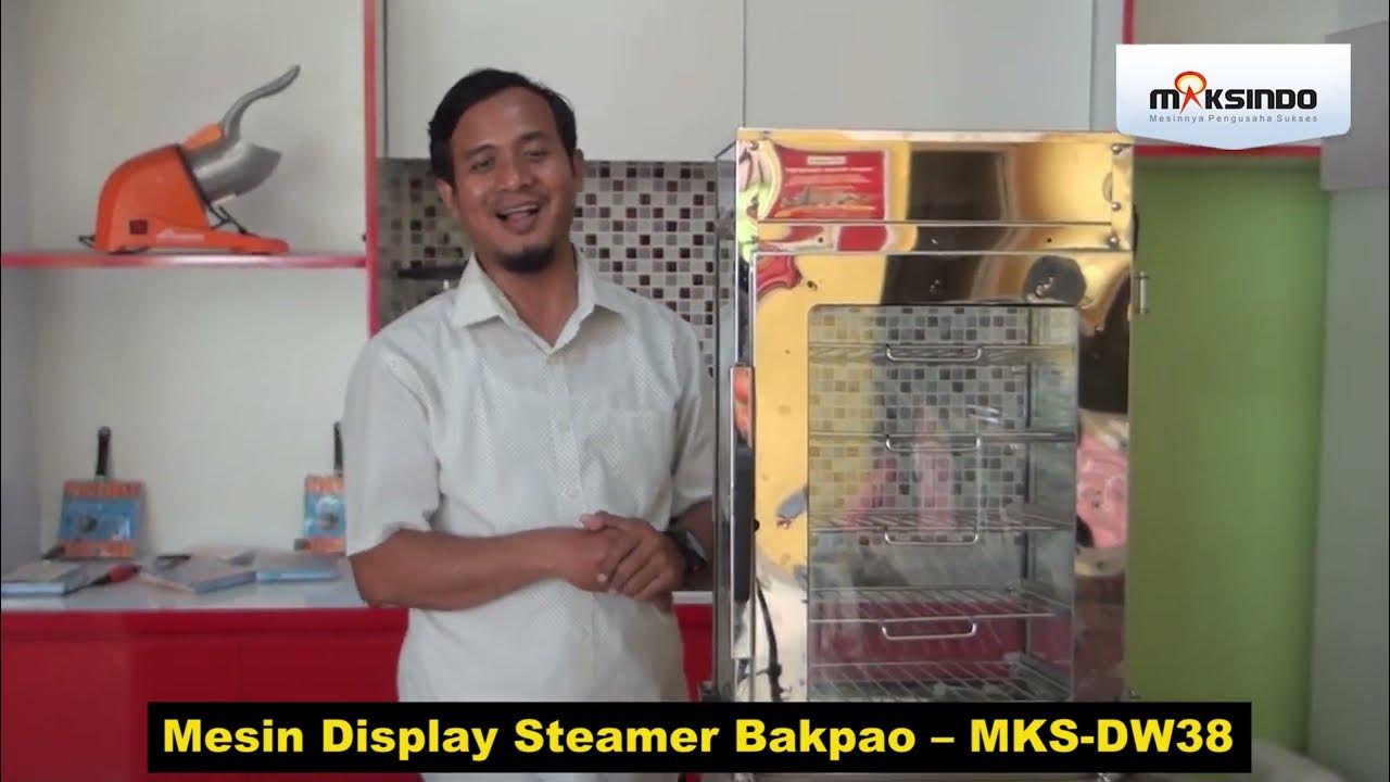 REVIEW - Mesin Display Steamer Bakpao – MKS-DW38 - YouTube